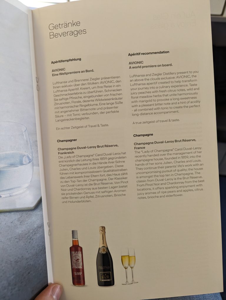 Lufthansa 747-400 Business Class Review