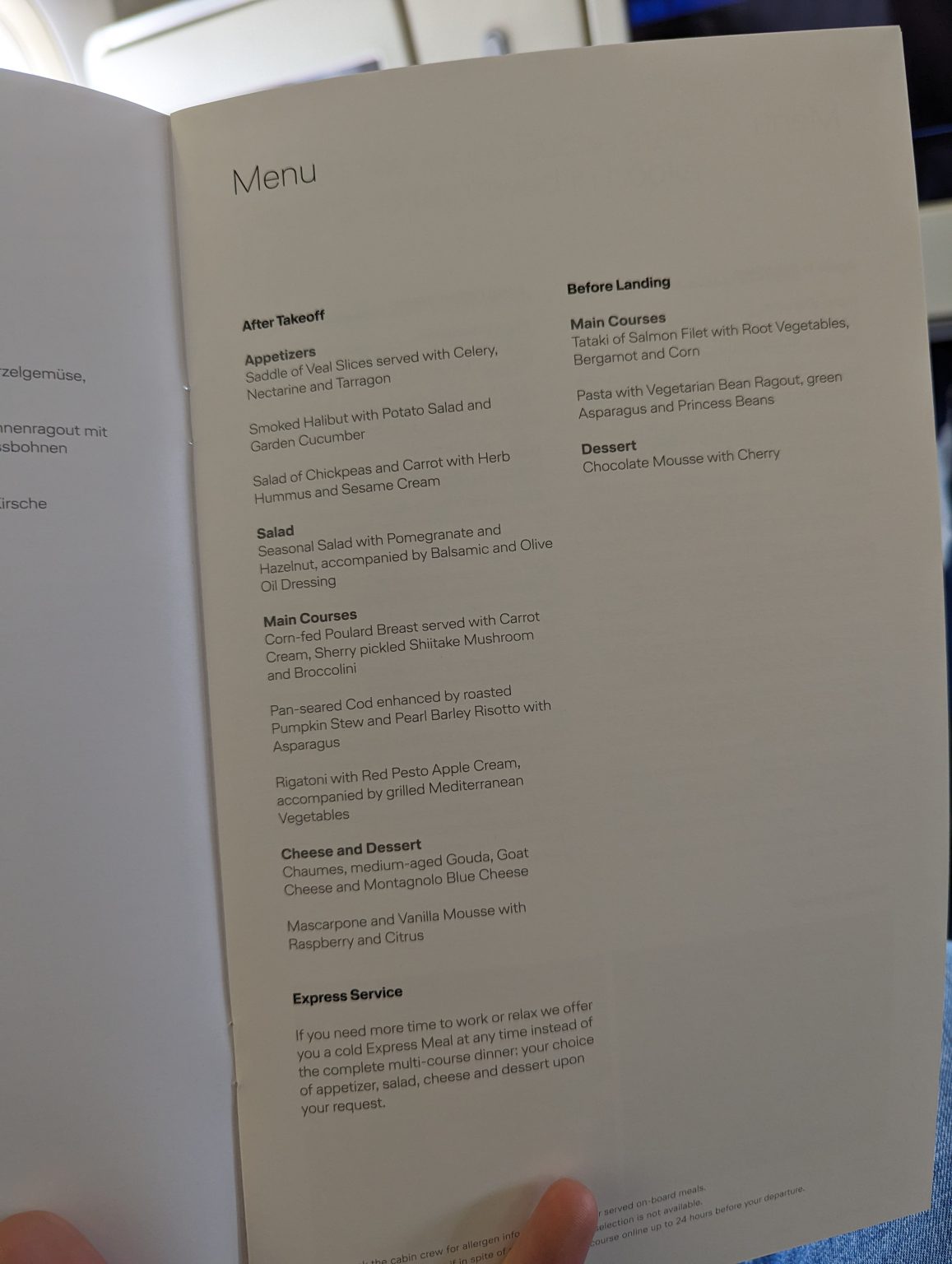 Lufthansa 747-400 Business Class Review
