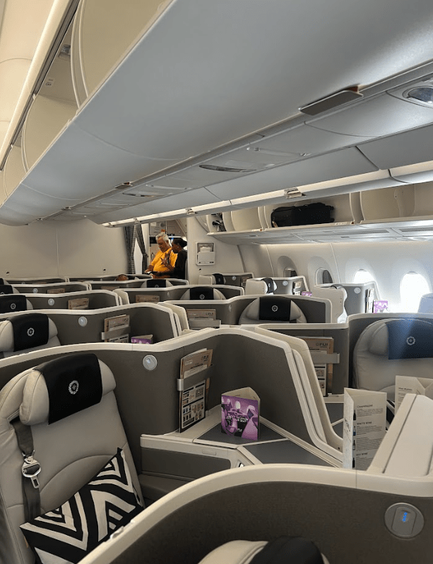 Fiji Airways A350 Business Class Review
