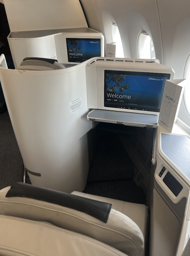 Fiji Airways A350 Business Class Review