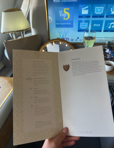 Emirates First Class A380 Review | RoundAbout Travel